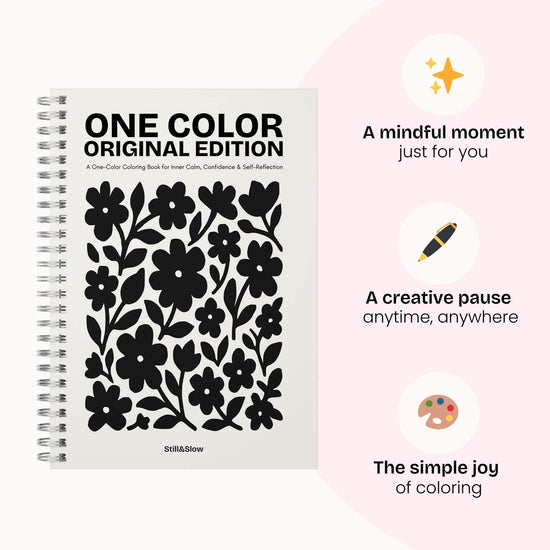 One Color Coloring Book - Original Edition – Still&Slow